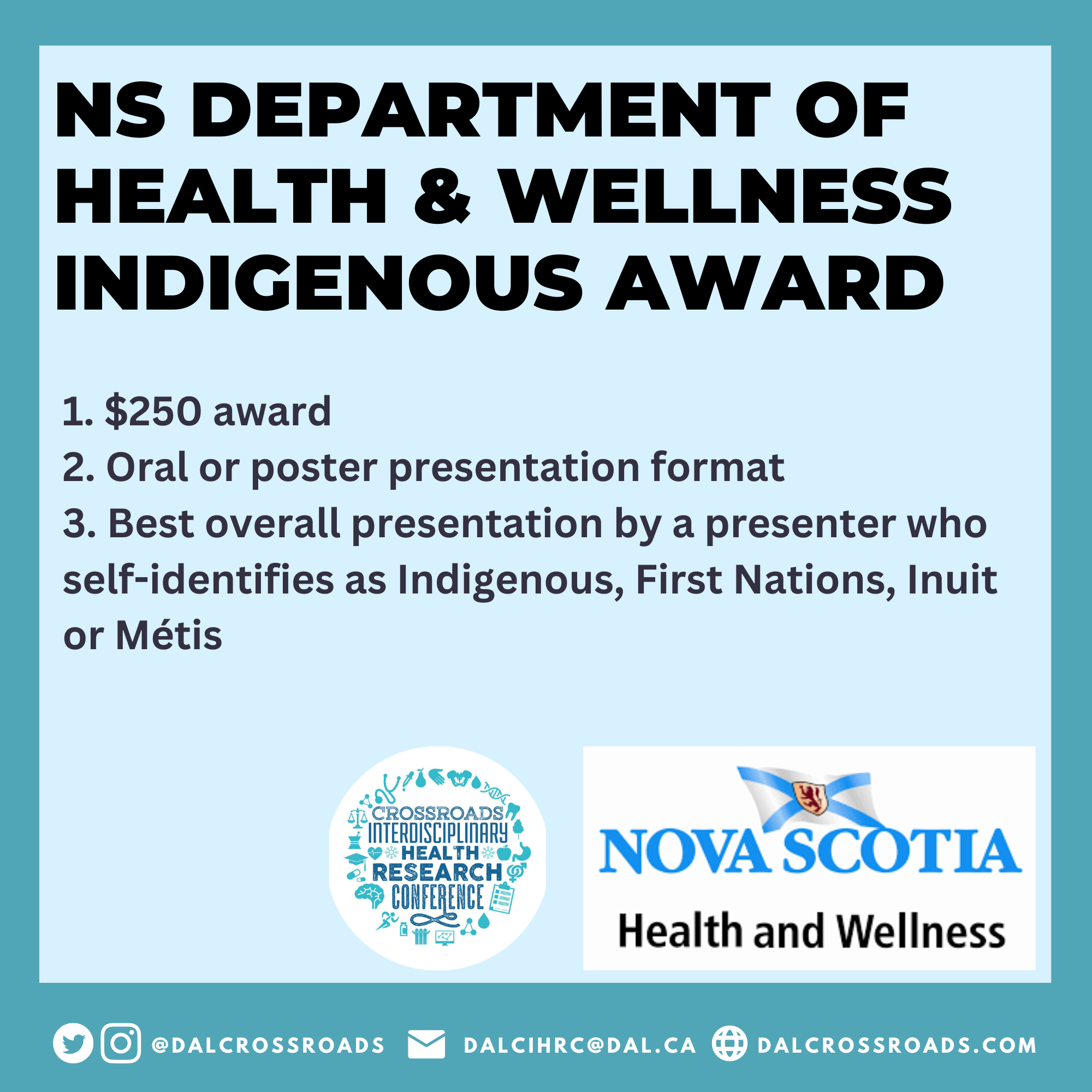 Presentation Awards – Crossroads Interdisciplinary Health Research ...